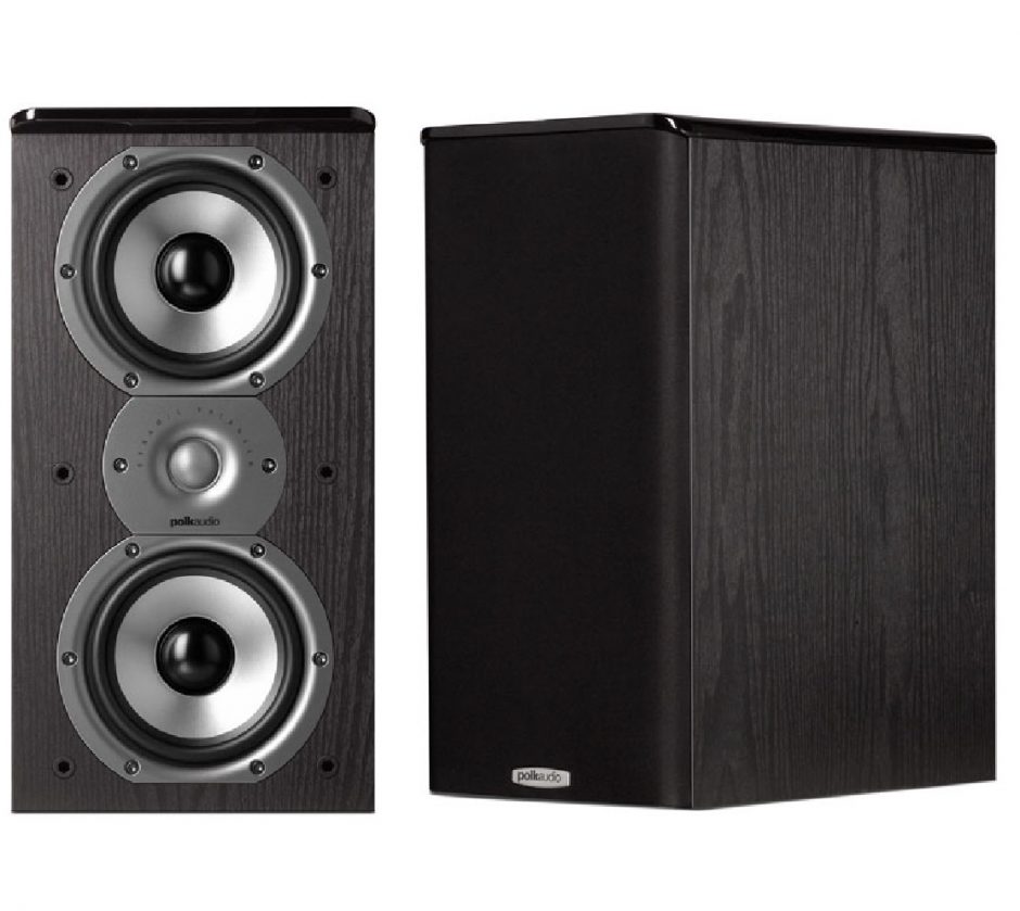 Polk Audio Tsi 200 Bookshelf (Par) Black | AVSpectrum