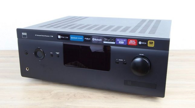 NAD T 758 V3i A/V Receiver 7.1 4K Bluos Hi Res MQA Full Decoder Atmos ...