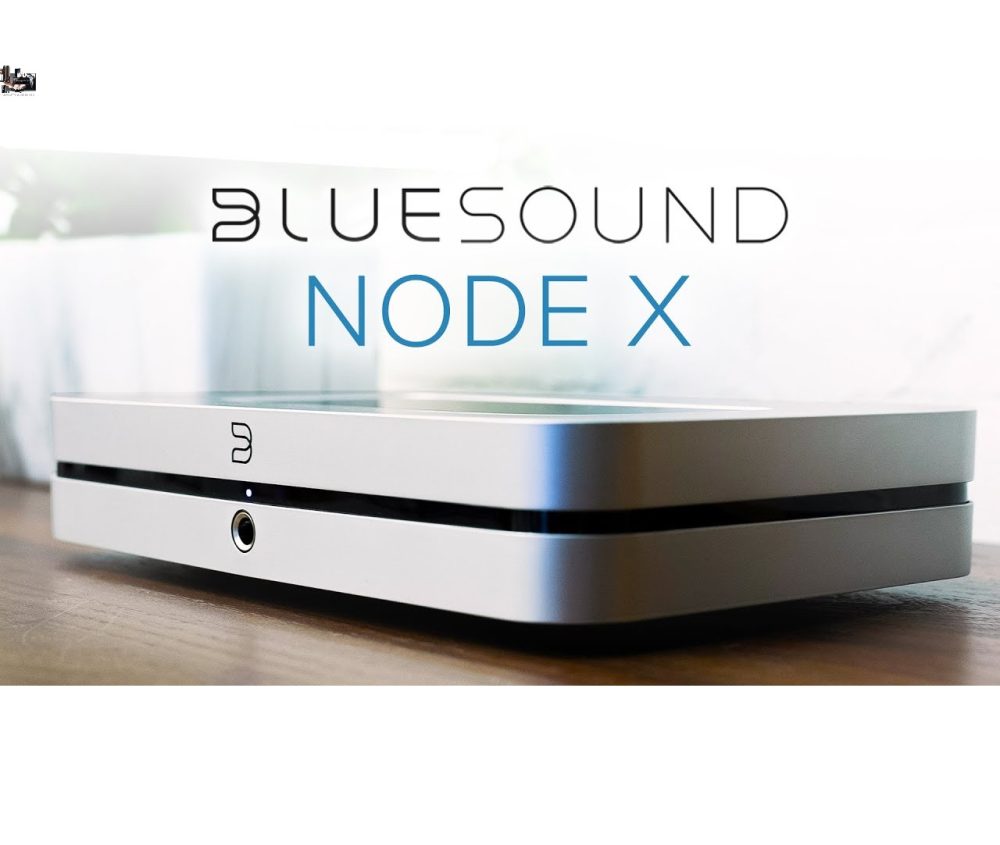 Bluesound Node X Streamer Hi-res MQA Full decoder Wi fi BT | AVSpectrum